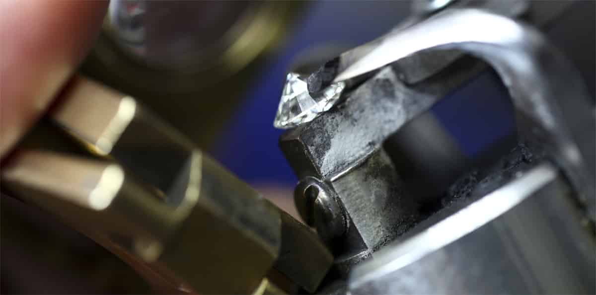 Polished diamonds, on the cutting edge