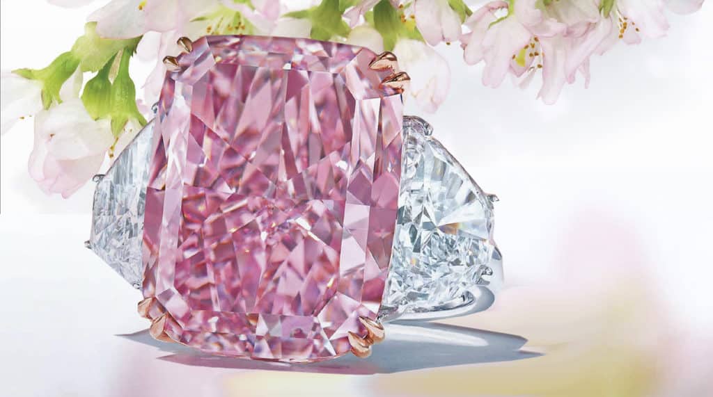 Record-Breaking Cherry Blossom Diamond's Auction Triumph